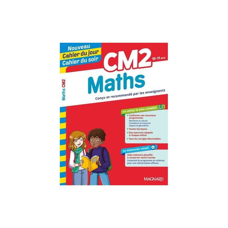 CM2 MATHS CAHIER DU JOUR CAHIER DU SOIR - Librairie de France
